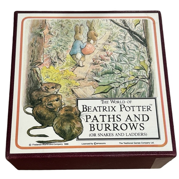 Beatrix Potter | Games | The World Of Beatrix Potter Paths And Burrows ...